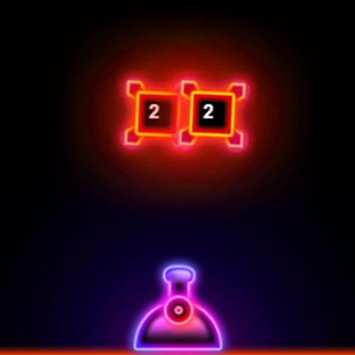 Neon Blaster - minigamerfun